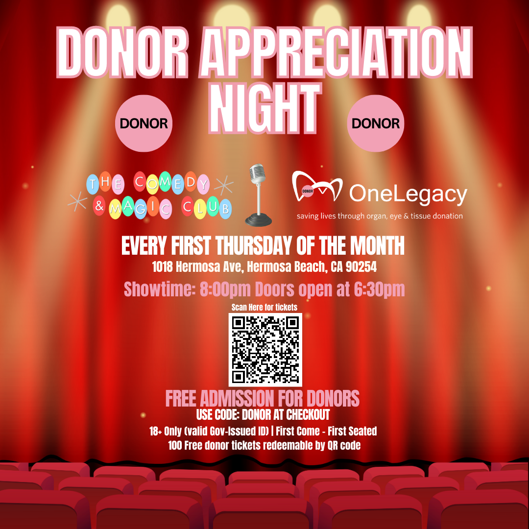 Donor Appreciation Night – OneLegacy